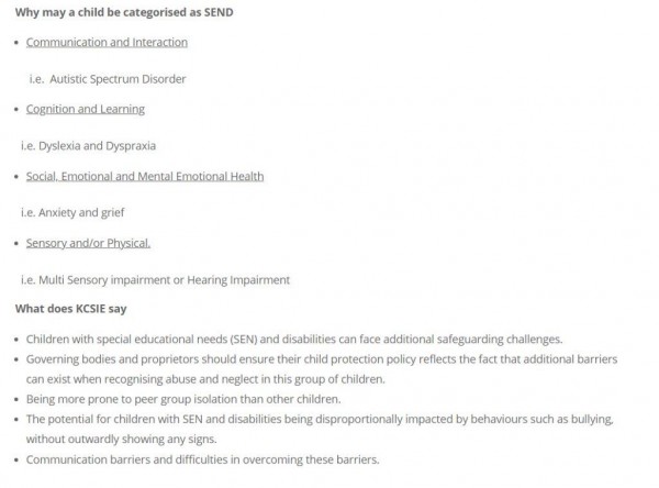 Safeguarding Children With SEND - EDQuals
